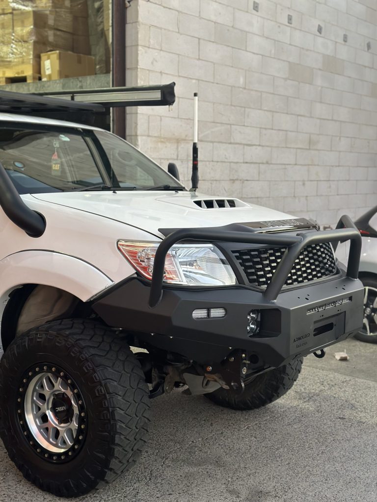 Hostile Bullbar N70 Hilux "Black Series" - ARMOURED
